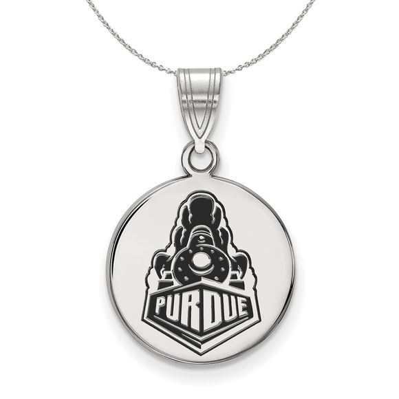 Black Bow Jewelry Co. | Jewelry | Sterling Silver Purdue Medium Enamel ...